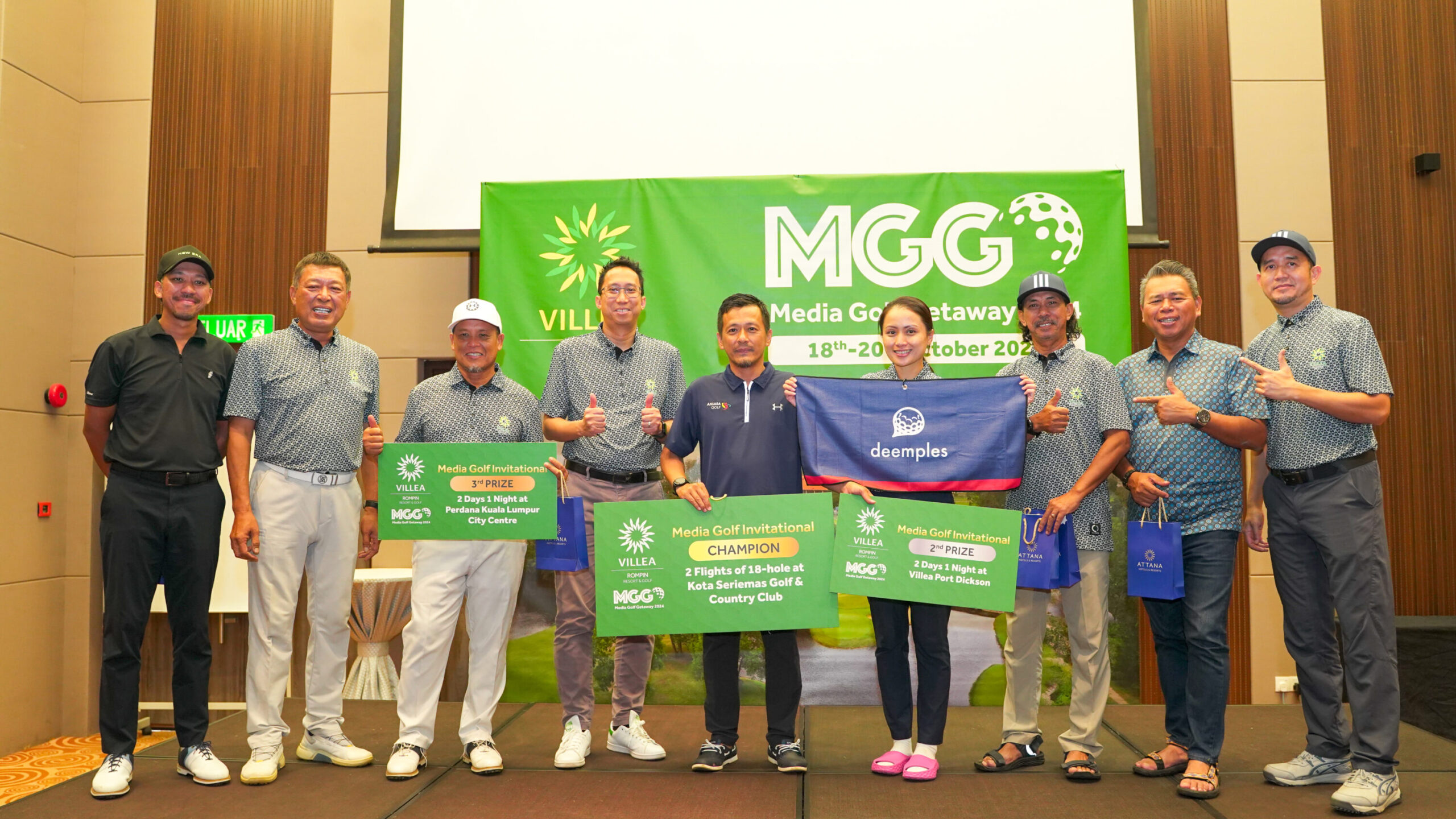 Villea Rompin Resort & Golf Hosts Media Golf Getaway | Villea Port Dickson